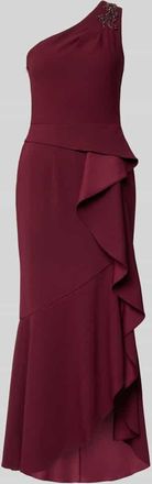 Adrianna Papell Midikleid mit Ziersteinbesatz