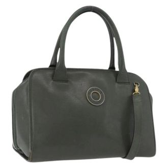 Celine Sac &agrave; main vintage Pre-owned - Femme - Pre-owned - Vert - Taille: ONE Size
