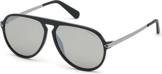 Guess Homme, Accessoires, Noir, Taille: ONE Size Gu6941-5905A Lunettes de soleil