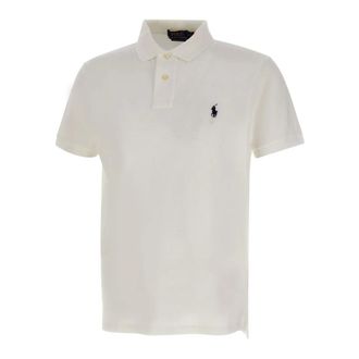 Polo Ralph Lauren Homme, Tops, Blanc, Taille: M Core Replen Polo