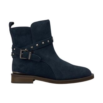 Alma En Pena Flache Stiefelette Nieten Details - - Shoes - Damen - Blau - 38 EU