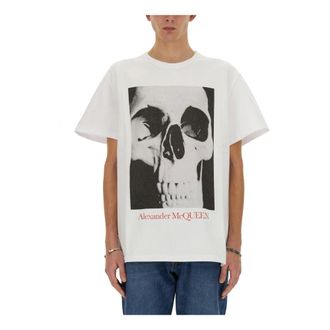 Alexander McQueen Herren, Oberteile, Wei&szlig;, XLGr&ouml;&szlig;e
