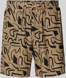 Only & Sons Regular Fit Shorts mit Strukturmuster Modell TEL