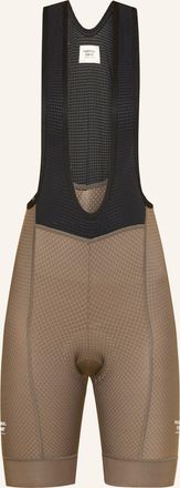 Pas Normal Studios Pas Normal Studios Radhose Essential Bib Mit Tr&auml;gern Und Gepolstertem Einsatz braun
