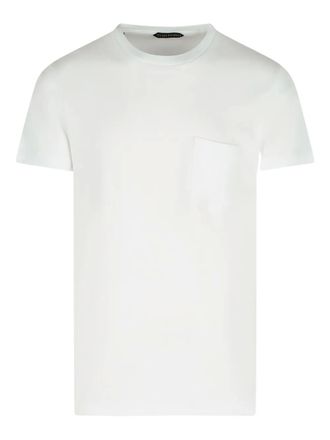 Tom Ford t-shirt à poche poitrine - Blanc