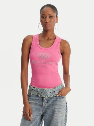 Juicy Couture Top Gothic Crown JCBLV126807 Rosa Slim Fit