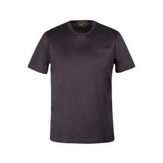 Moorer Homme, Tops, Brun, Taille: L T-shirt Bruzio-JCL