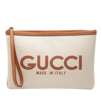 Gucci Pre-owned Clutch - - Pre-owned - Damen - Beige - ONE SIZE