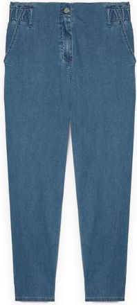 Fiorella Rubino Femme, Jeans, Bleu, Taille: 42 FR Balloon Jeans