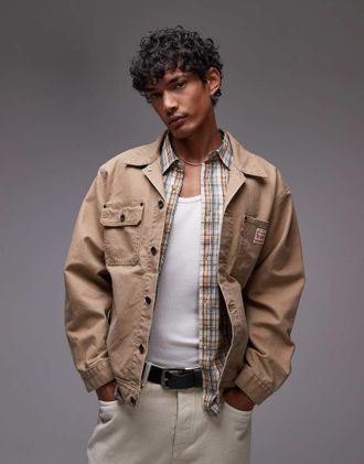 Levi's Workwear Capsule Sunrise - Veste style camionneur - Beige-Neutre