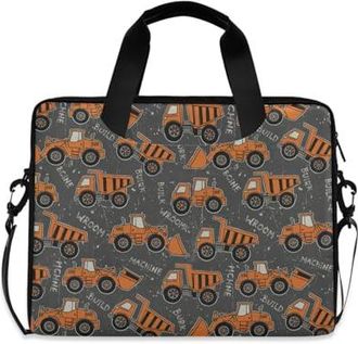 Alaza Sac pour ordinateur portable de 40,6 à 15,6 pouces, sacoche pour ordinateur portable pour femme, homme, étudiant, travail, voyage, bandoulière, Camion