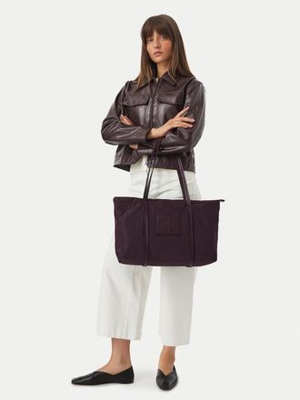 Calvin Klein Handtasche Calvin Klein Medium Tote LV04F3869G Dunkelrot