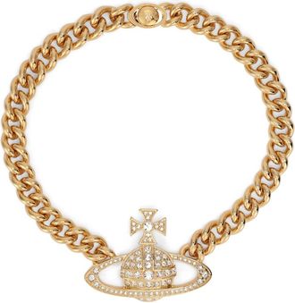 Vivienne Westwood Femme, Accessoires, Jaune, Taille: M Neysa Chain Necklace