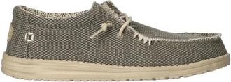 Hey Dude Homme, Chaussures, Vert, Taille: 44 EU Slip-On Baskets en Tissu Extensible