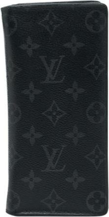 Louis Vuitton Portefeuille Long Vintage doccasion (Pliable) - Homme - Pre-owned - Noir - Taille: ONE Size