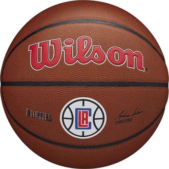 Wilson Basketball TEAM ALLIANCE, LOS ANGELES CLIPPERS, Indoor/Outdoor, Mischleder, Größe: 7