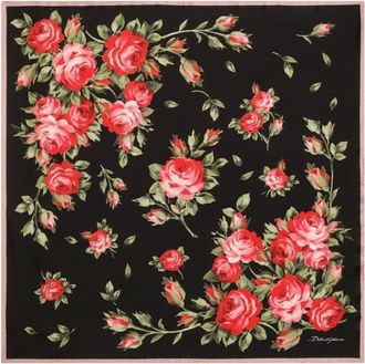 Dolce & Gabbana Femme, Accessoires, Multicolore, Taille: ONE Size Foulard 70x70
