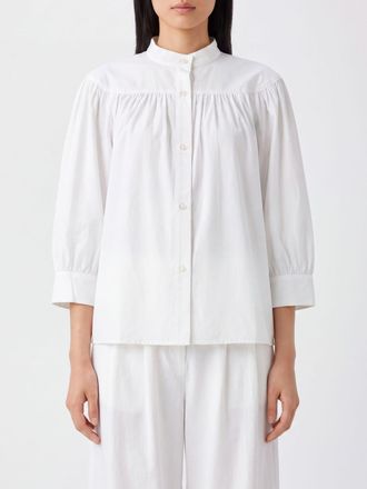 A.P.C. A. P.C. Langarmhemd aus Bio-Baumwolle mit Mandarin-Kragen