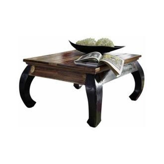 Massivmoebel24 Couchtisch Altholz 80x80x45 mehrfarbig lackiert nature of spirit 71