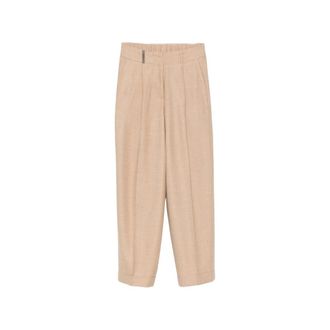 PESERICO Tapered Hosen - - Trousers - Damen - Beige - XS