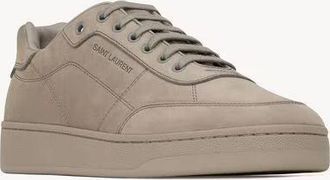 Saint Laurent Basket SL/H26 Sneaker - Taupe