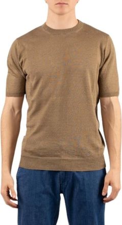 FILIPPO DE LAURENTIIS Homme, Pulls, Brun, Taille: 2XL T-shirt &agrave; manches courtes