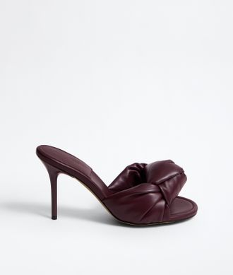 Bottega Veneta Mules Cherry - Bordeaux - Femme - 36