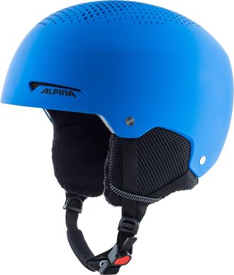 Alpina ZUPO - sicherer, sto&szlig;absorbierender, bel&uuml;fteter & schlagfester Skihelm f&uuml;r Kinder - Blue matt - XS (46-48 cm)