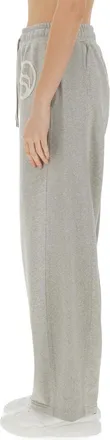 Stella McCartney Cotton Jogging Pants - Gray