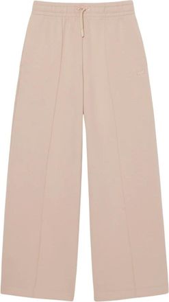 Lacoste Femme, Pantalons, Beige, Taille: 38 FR Pantalon de surv&ecirc;tement ample en jersey