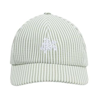 Vilebrequin Seersuckers Stripes Cap - - Accessories - Herren - Gr&uuml;n - ONE SIZE