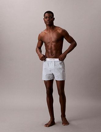 Calvin Klein Cale&ccedil;on en popeline de coton