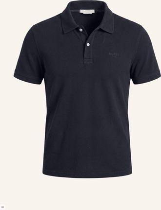 Guess Poloshirt blau