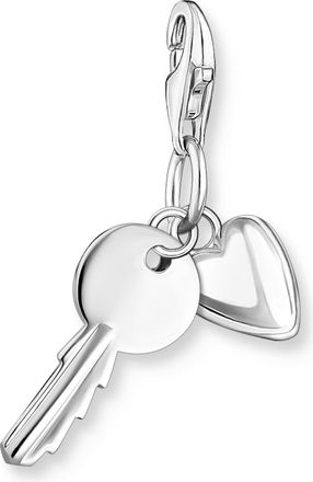 Thomas Sabo Thomas Sabo Damen-Charm Club-Anhänger Love Charm Ensemble aus Schlüssel und Herz 925er Sterlingsilber 0349-001-12