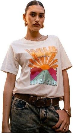 Freeman T. Porter Kurzarmshirt Suria Suncatcher T-Shirt Damen - T-Shirt Damen - Bedrucktes Kurzarmshi