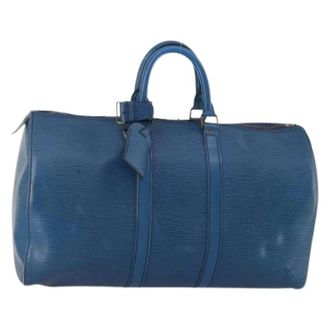 Louis Vuitton Pre-owned Vintage Epi Boston Bag - - Pre-owned - Damen - Blau - ONE SIZE