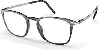 Silhouette unisex, Accessoires, Noir, Taille: 49 MM Rising Dawn 2963 Optical Frame