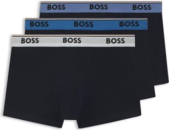 HUGO BOSS 3er-Pack Boxer-Trunks mit Print und Stretch in
