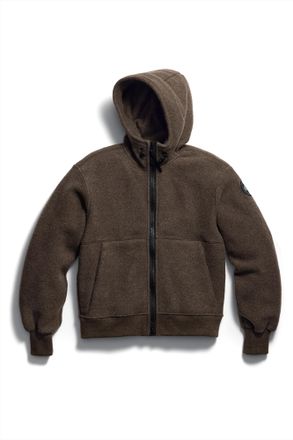 Canada Goose Chilliwack Fleece-Bomberjacke mit Black Disc