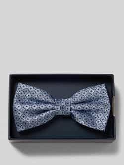 Willen Krawattenfabrik Fliege aus reiner Seide mit verstellbarer Kragenweite