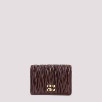 Miu Miu Lamb Leather Wallet