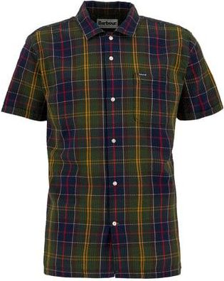 Barbour Chemise manches courtes &agrave; carreaux en coton