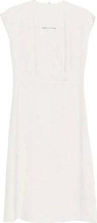 Calvin Klein Femme, Robes, Beige, Taille: 40 FR Wrap Midi Dress