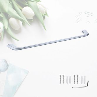 Generic Handtuchhalter Bad 60cm Einarmige Handtuch Stange Badezimmer Edelstahl SUS304 Badetuchhalter Handtuchstange Wandmontage(Chrome)