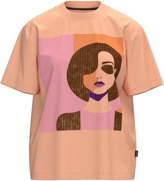 Trigema T-Shirt TRIGEMA T-Shirt mit grafischem Motiv (1-tlg)