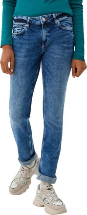 QS by s.Oliver Q/S designed by Womens 2119088 Jeans, Fit: Catie Slim Leg, Blau, 32/34