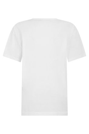 Dolce & Gabbana Mens Cotton T-Shirt Optical White T-Shirts And Polos
