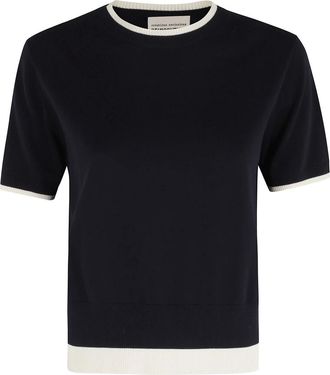 Semicouture Femme, Pulls, Bleu, Taille: 36 FR Maglia Leya