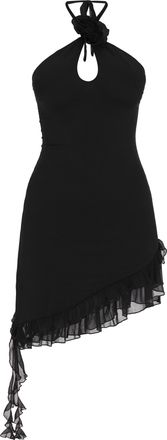 Mymo Kleid Frauen Schwarz