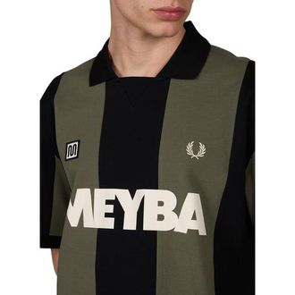 Fred Perry Polo &agrave; rayures verticales en piqu&eacute; de coton